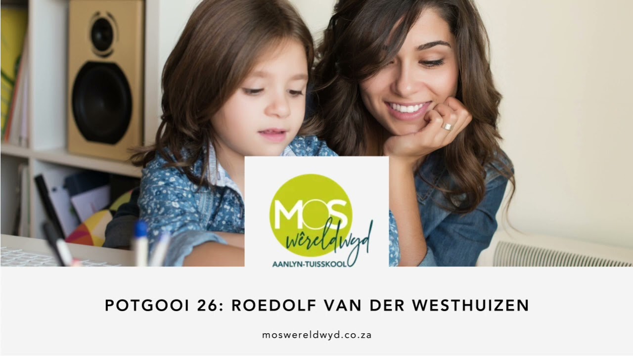 Potgooi 26 - Roedolf van der Westhuizen - Waar is jou kind in 2040 ...
